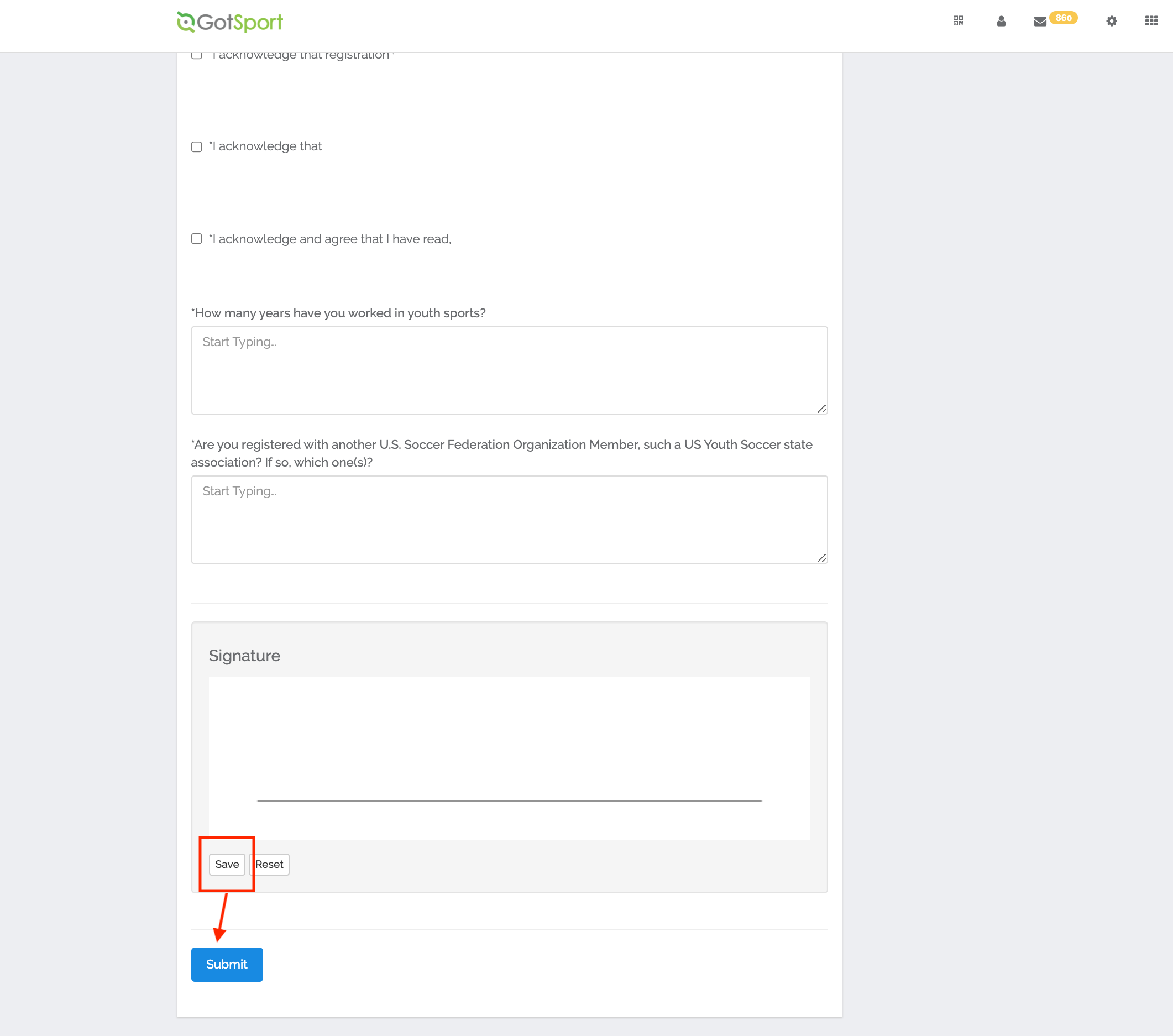 Complete Background Screening - USSSA